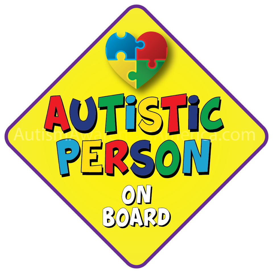 Autistic Safety Car Truck Decal Sticker – Autism Awareness America