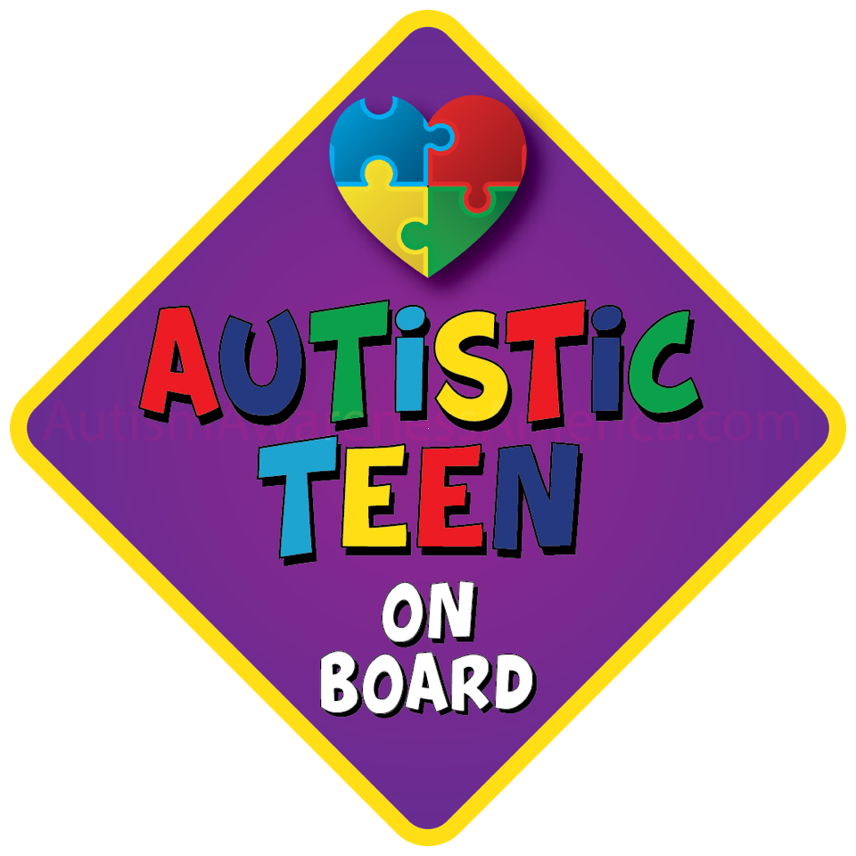 Autistic Safety Car Truck Decal Sticker – Autism Awareness America